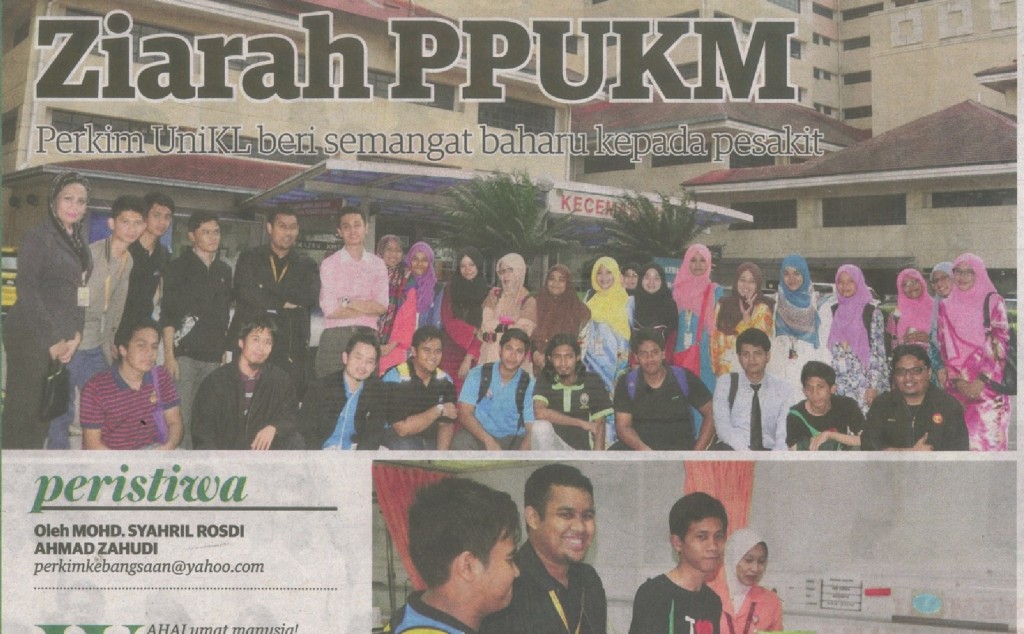 Ziarah PPUKM : PERKIM UniKL Beri Semangat Baharu Kepada Pesakit – PERKIM