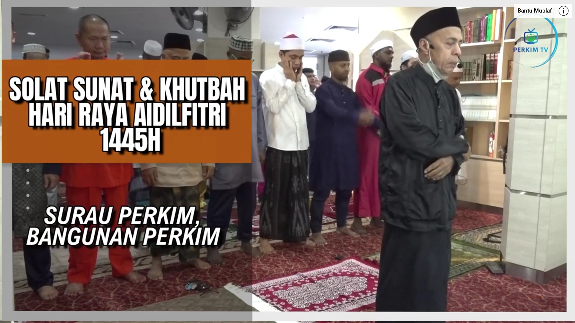 Solat Sunat & Khutbah Hari Raya Aidilfitri 1445H – PERKIM
