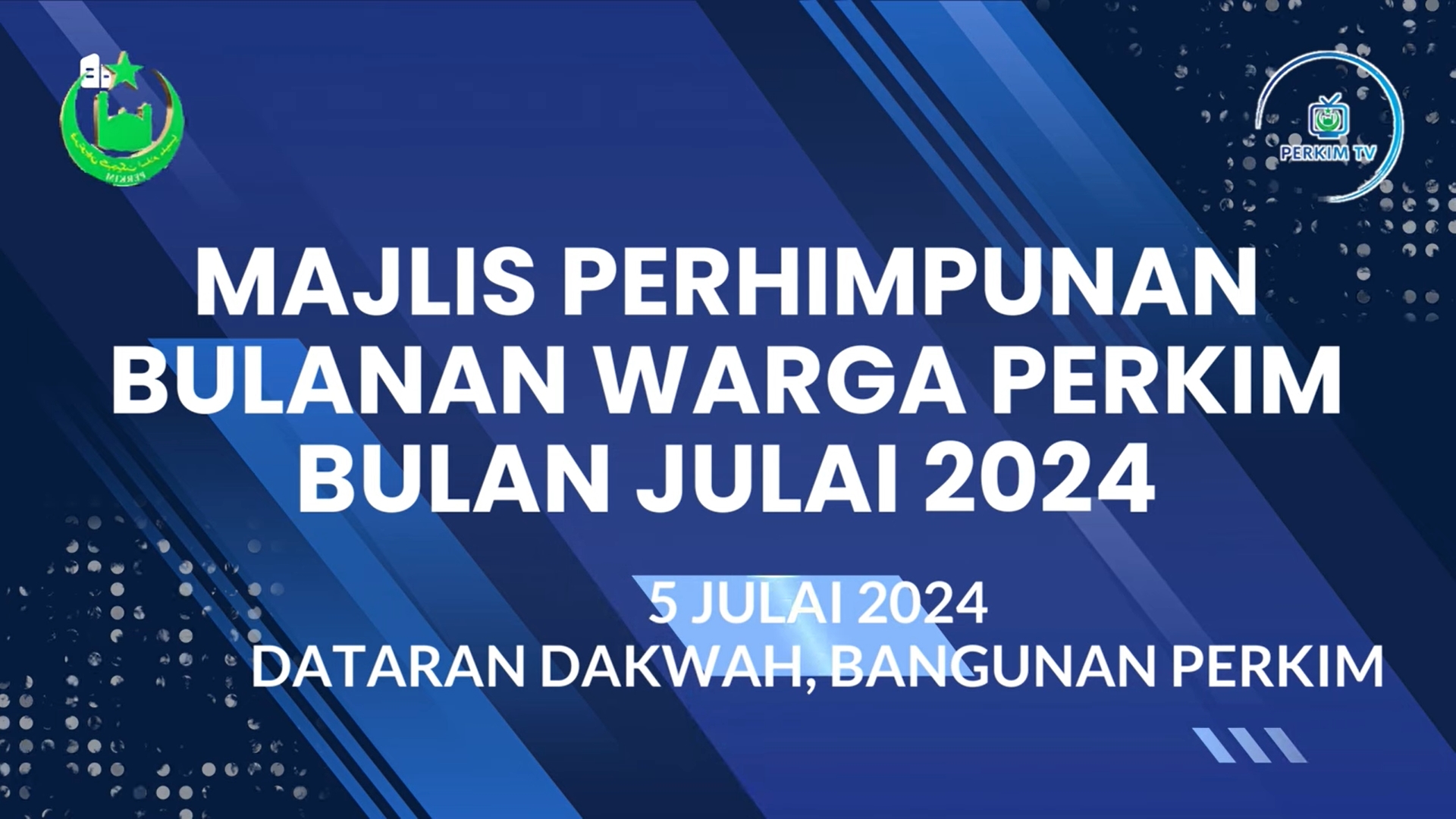Majlis Perhimpunan Bulan Julai 2024 Bersama Warga PERKIM Kebangsaan ...